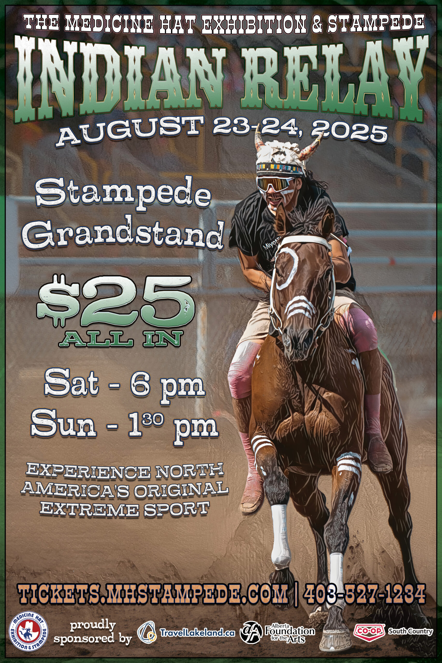 Indian Relay Racing – MH Stampede & Exhibition